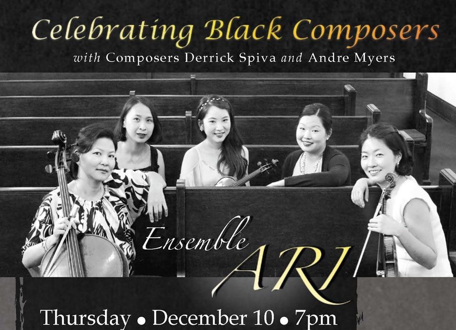Ensemble Ari interviews African American composers Derrick Spiva and ...